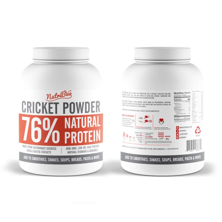 Cricket powder flour - High protein - All natural - UK delivery